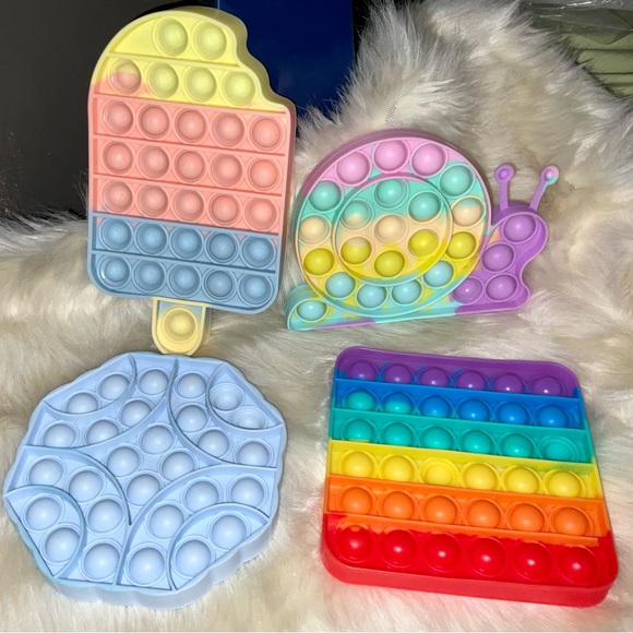 Toys | 4 Poppit Fidget Toys | Poshmark
